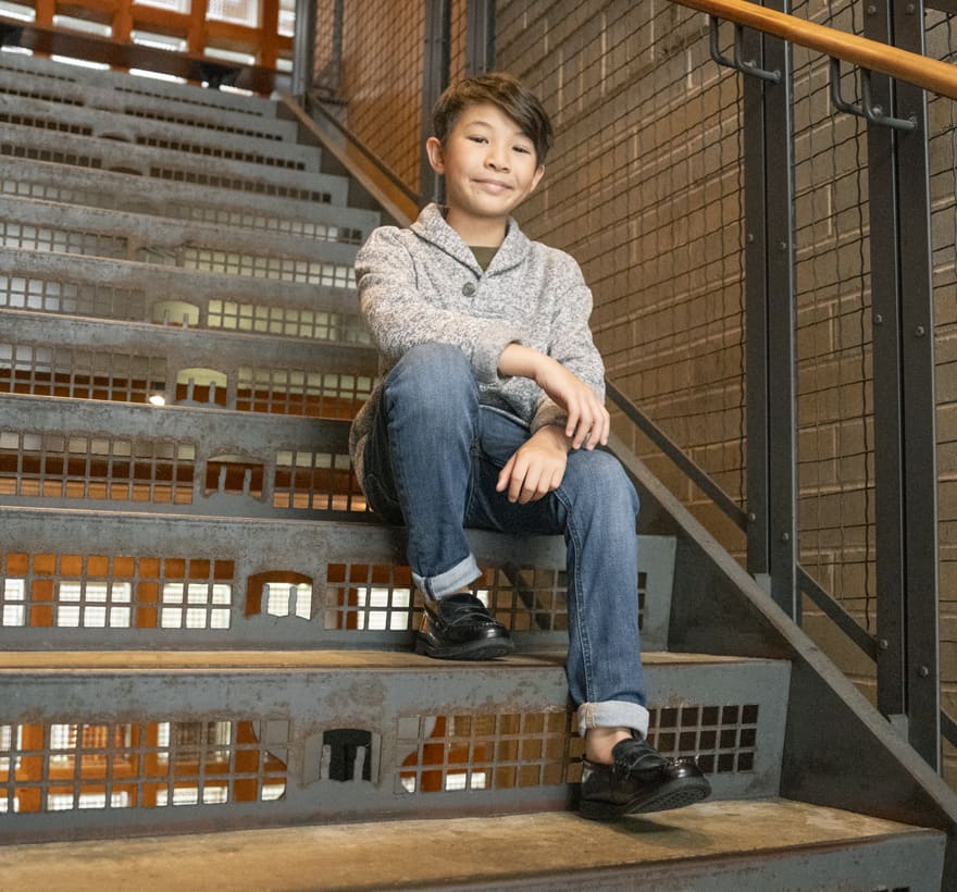 Shop Florsheim Kids featuring the Croquet Jr in black.